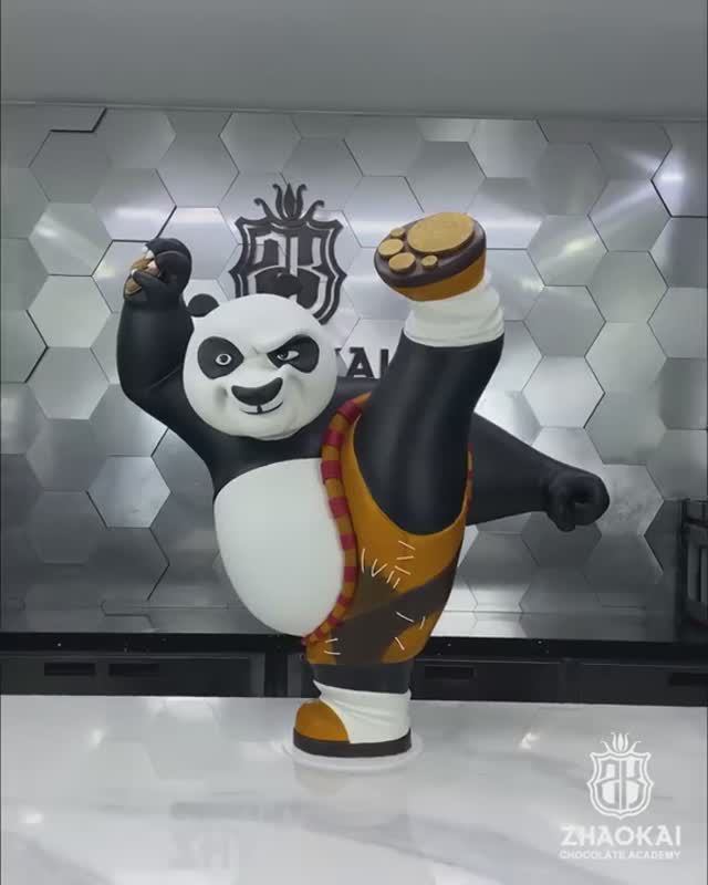 巧克力【功夫熊猫】Chocolate Kung Fu Panda