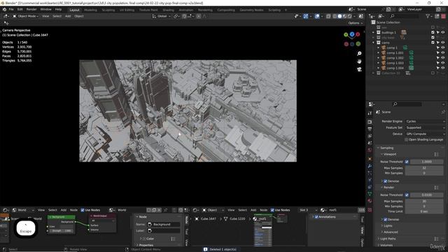 Developing and Industrial Concept Art  - Часть 18 - Refining the Composition - Part 4