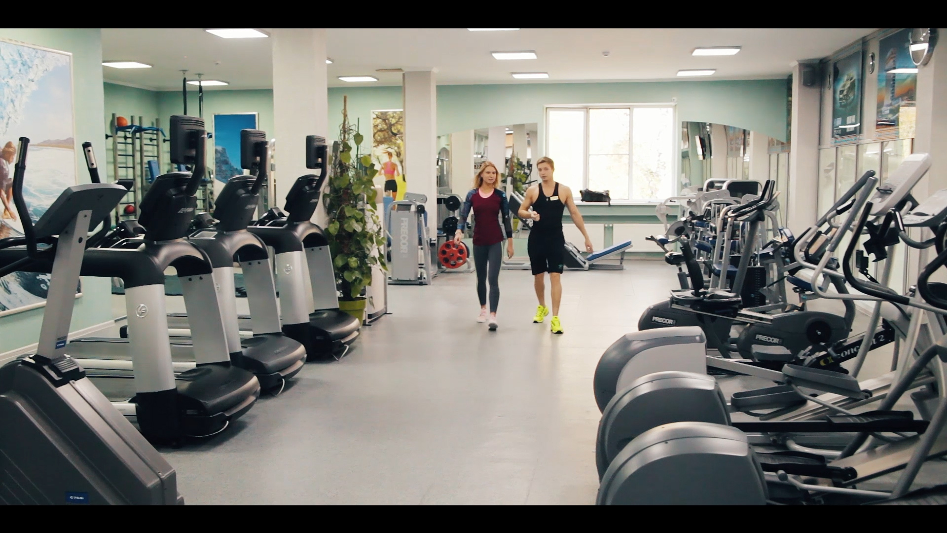 Фитнес клуб БЕРЕЗКА. Спорт.