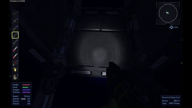 Empyrion 0008. Потрошение Crashed MS Titan (back part).