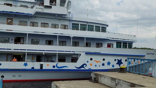 швартовка теплохода