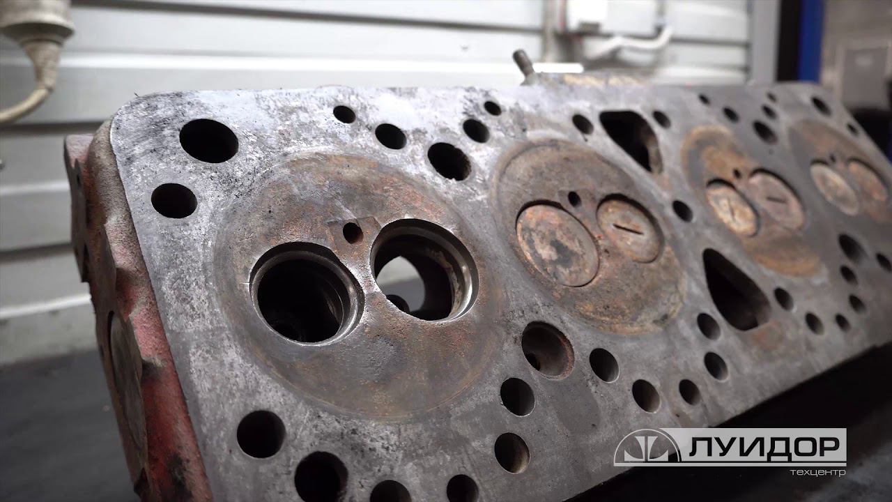 Замена клапанов ГБЦ в Моторном Центре Луидор