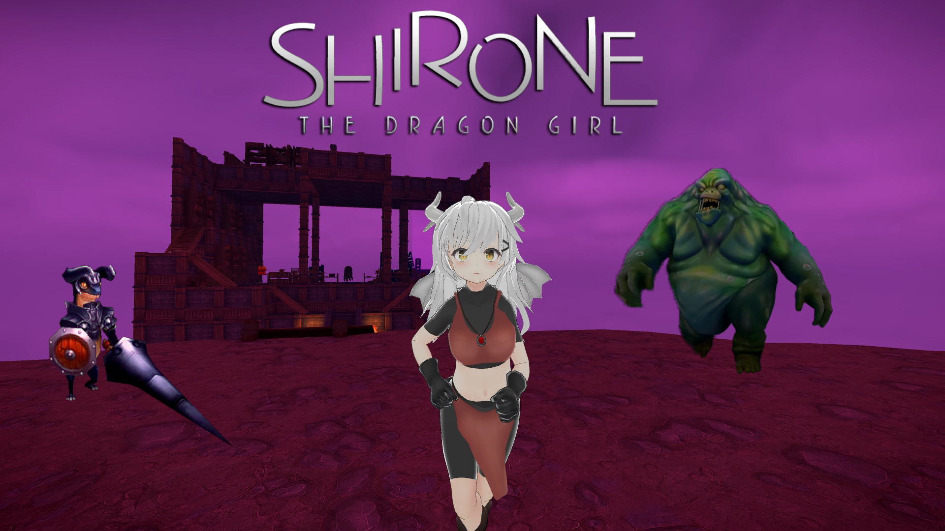 Shirone The Dragon Girl часть 4 \ Новый мир, новые друзья, новые враги.