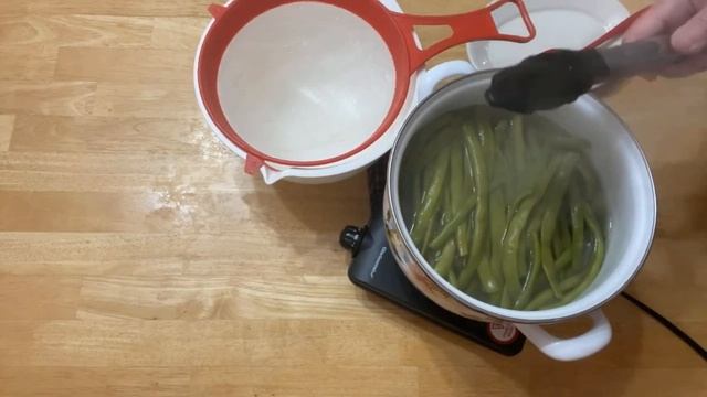 Вкусная Кавказская закуска ? Стручковая фасоль с уксусом и чесночком  Приятного аппетита☺️?