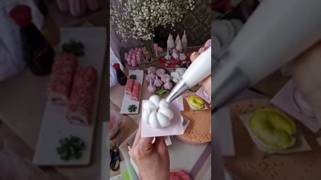 МК  по чесноку  из зефира