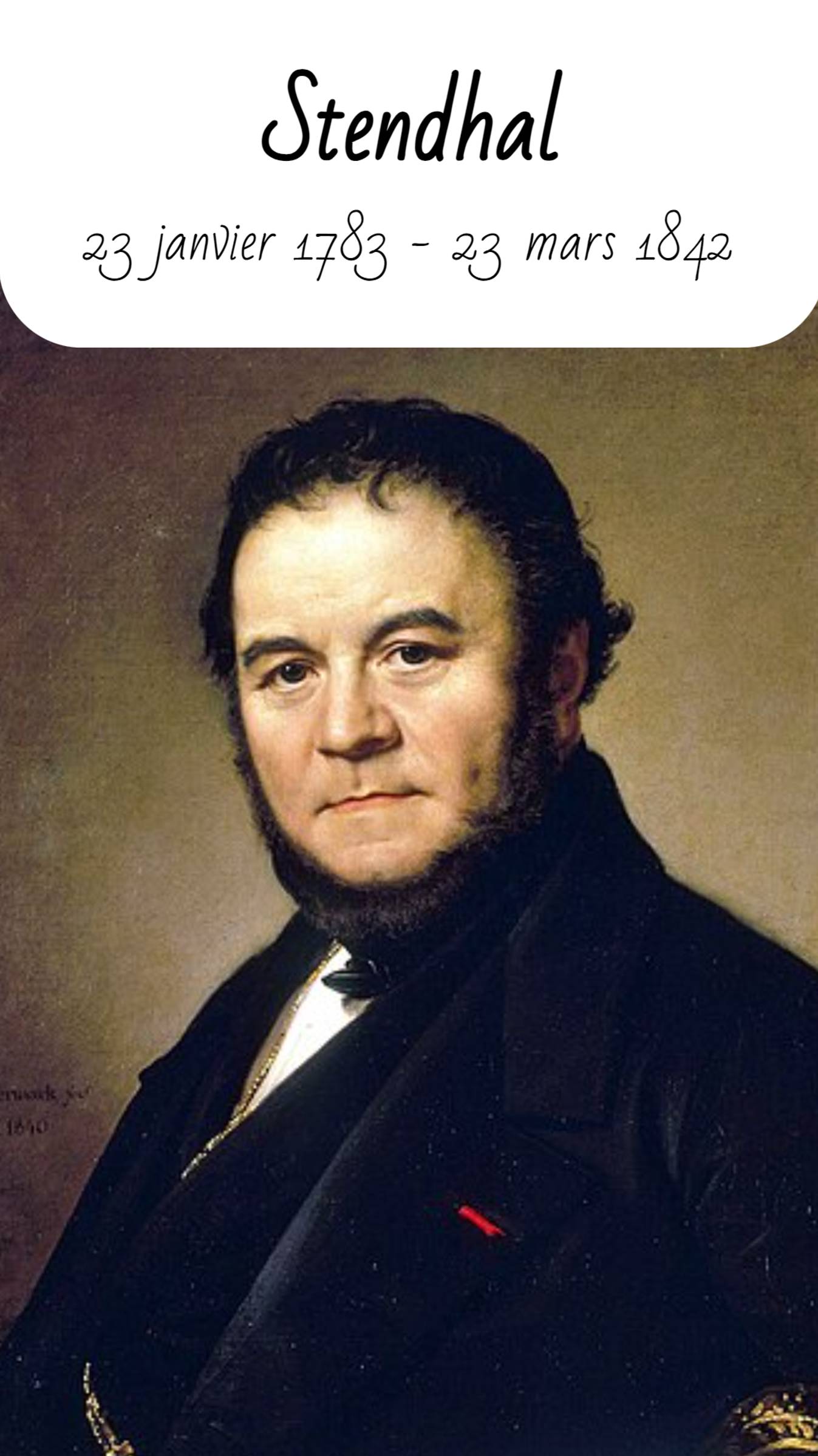 Писатели Франции: Stendhal