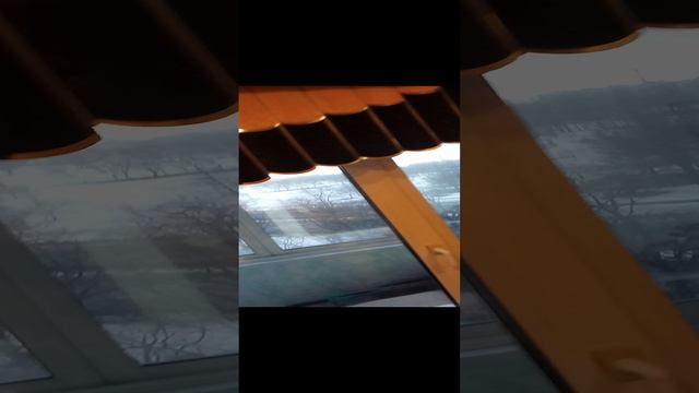 Мультифактурные жалюзи, ткань Шелк черный и Шелк розовый.