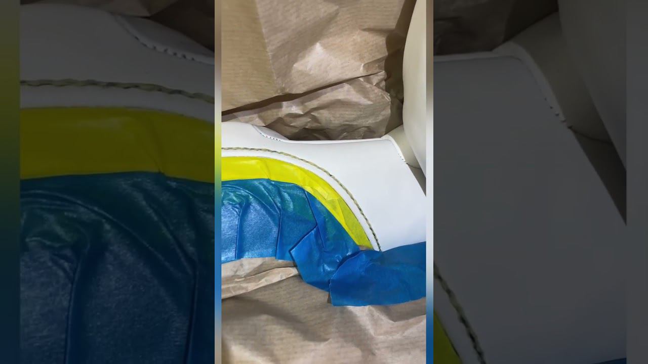 Покраска кожи на сиденье Rolls Royce