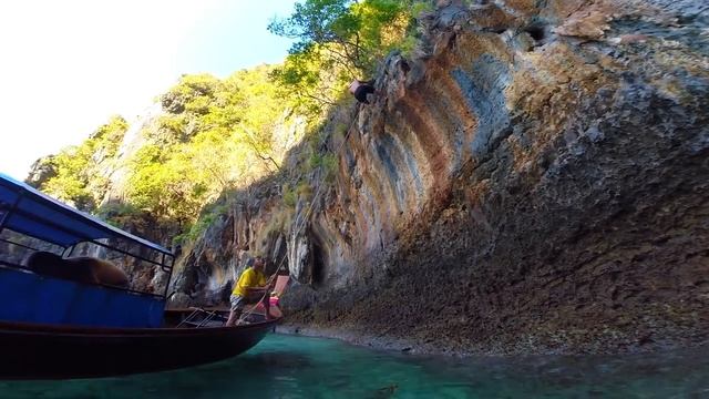 Тайланд 1.7 Пхи Пхи, Мая Бей, остров Бамбо, потеря коптера. Phi Phi, maya bay, B.mp4