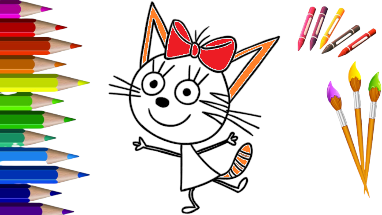 Как нарисовать Карамельку из мультфильма. Рисуем шаг за шагом