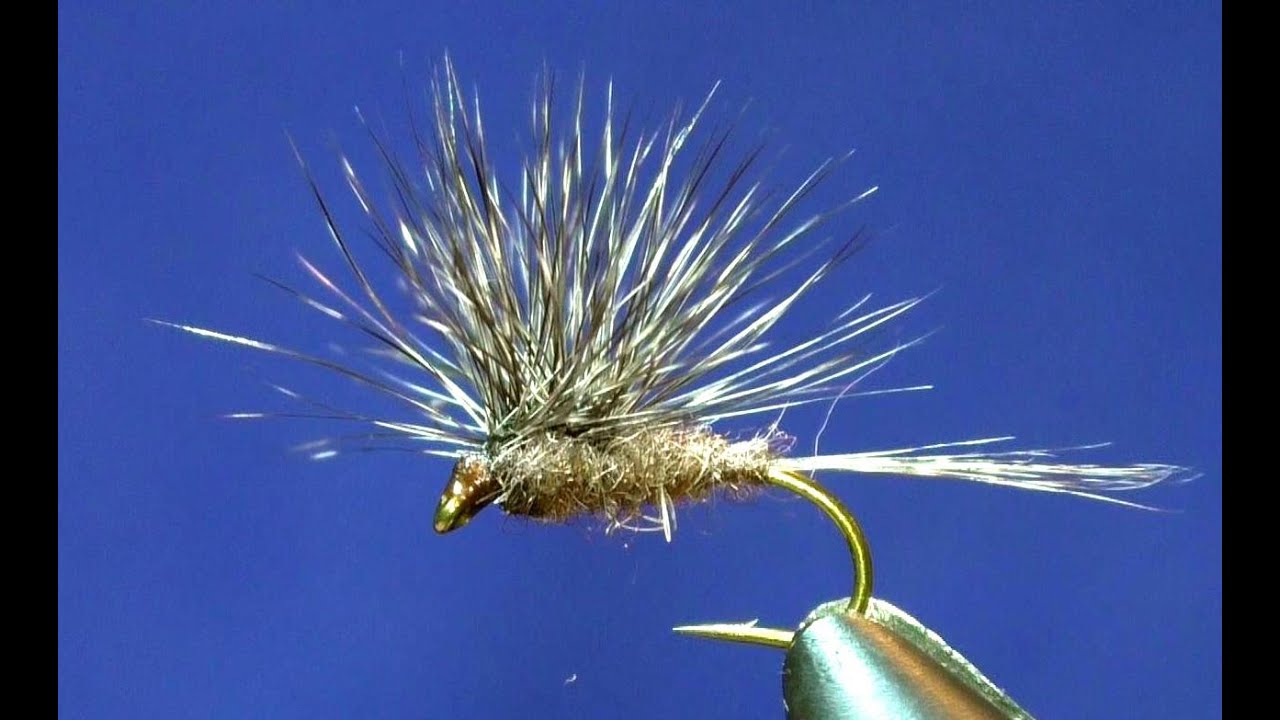 Мушка Paraloop Dun, dry fly. Сухая мушка.