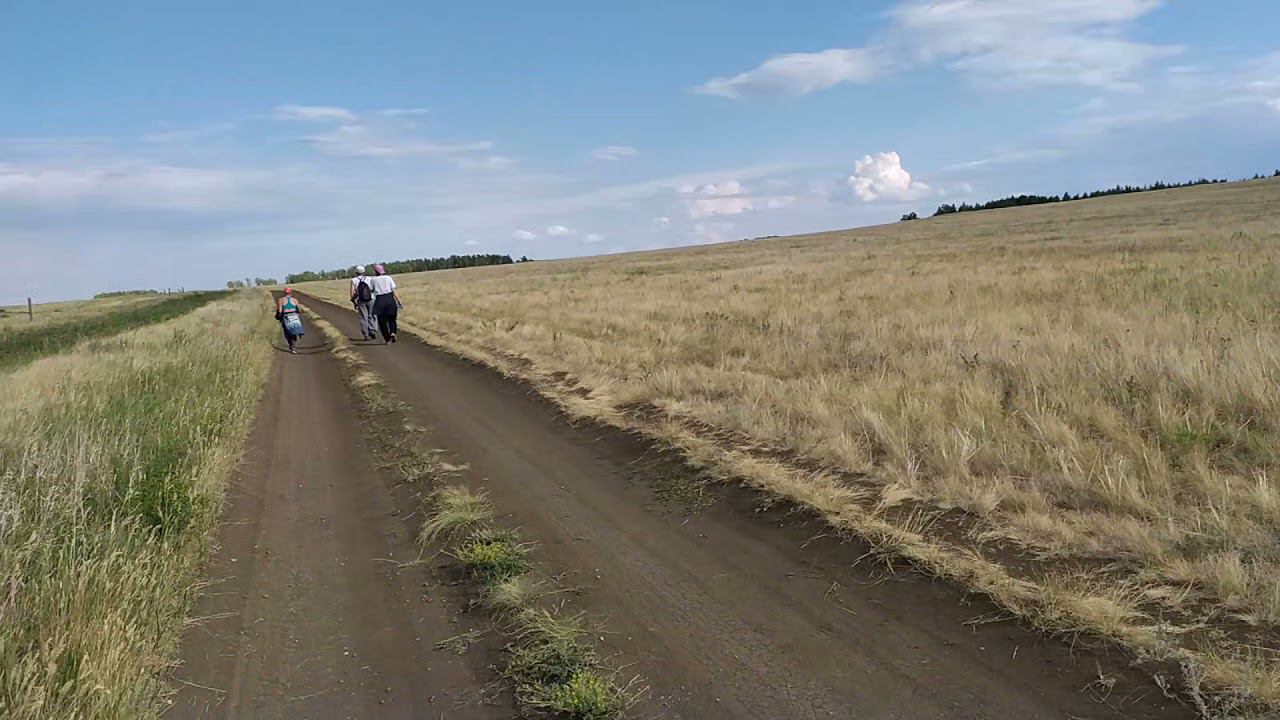 Дорога на гору Аркаим