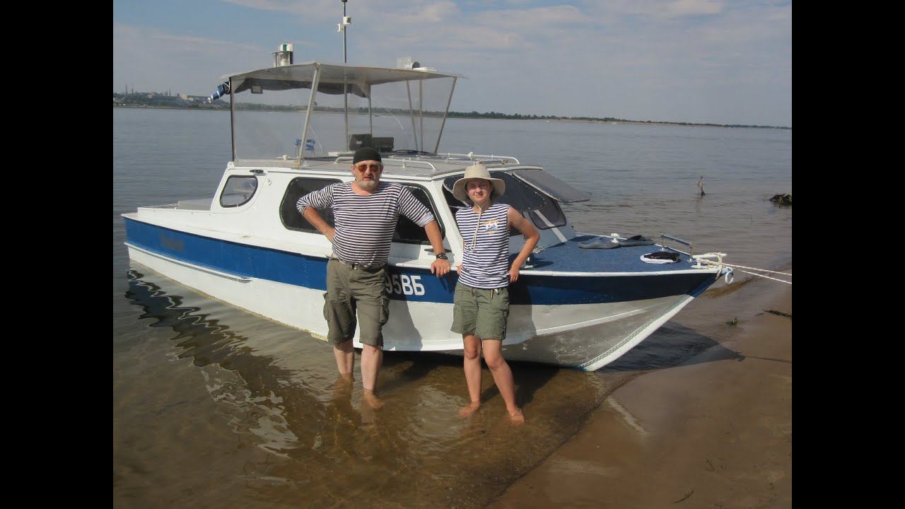 прогулка на нашем катере