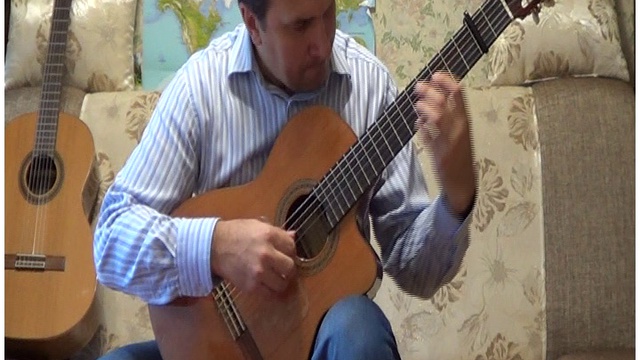 Хрустальная тишина, аранжировка для гитары