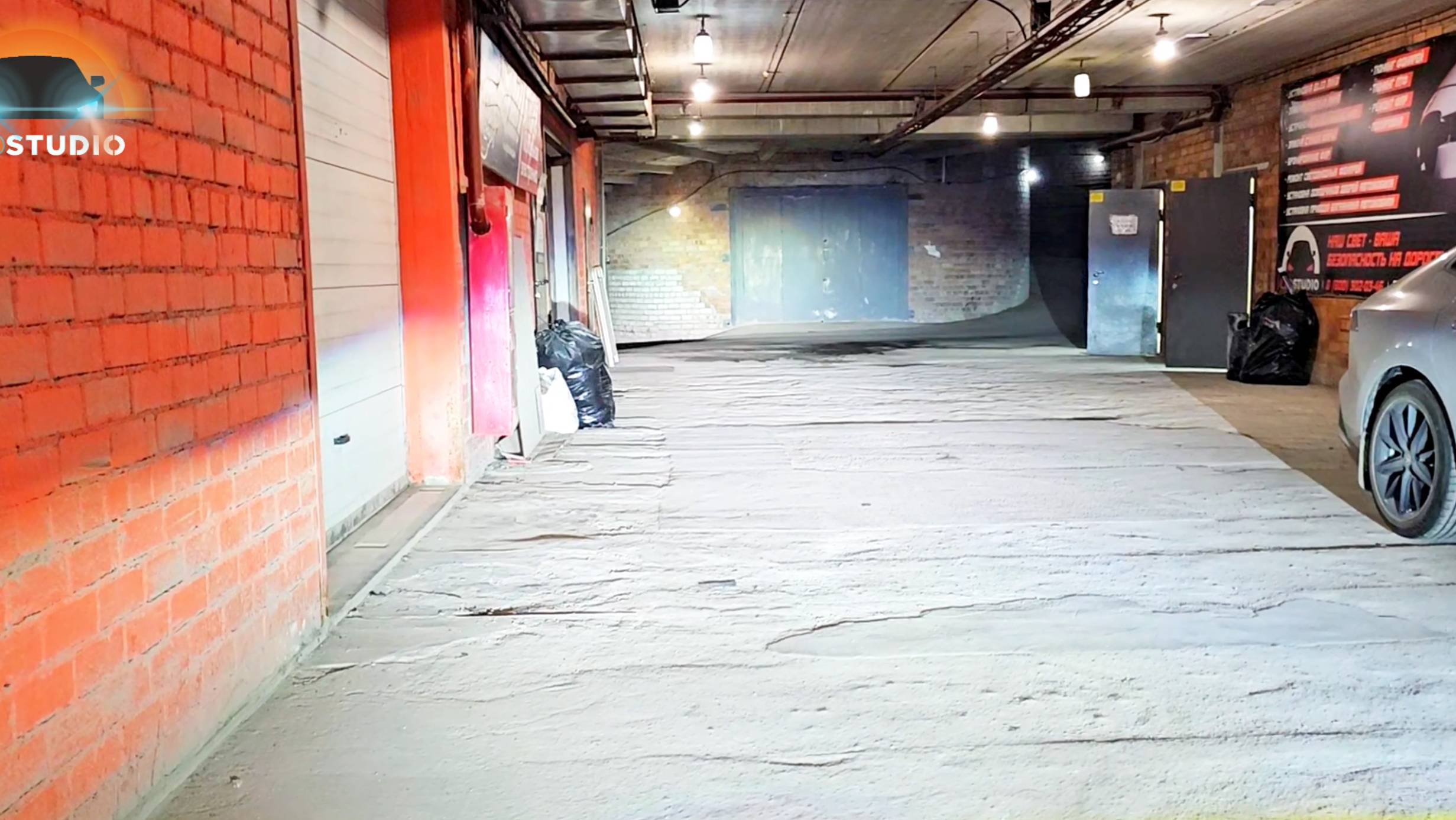 Ford Focus установка Bi led модулей с призматической системой