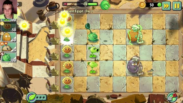 Ультимейт 🔥 Растение против Зомби 2 Прохождение Часть 2