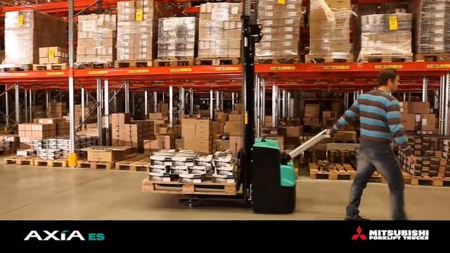 Сопровождаемые Самоходные Штабелеры Mitsubishi SBP10-16N 1.0 – 1.6 тонны