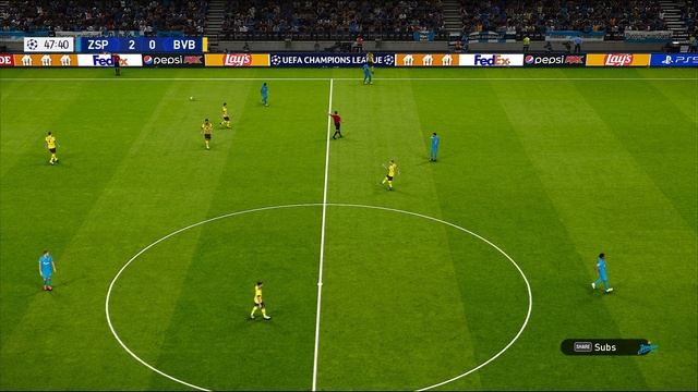 eFootball PES. Лига Чемпионов. Зенит - Боруссия Дортмунд #42.