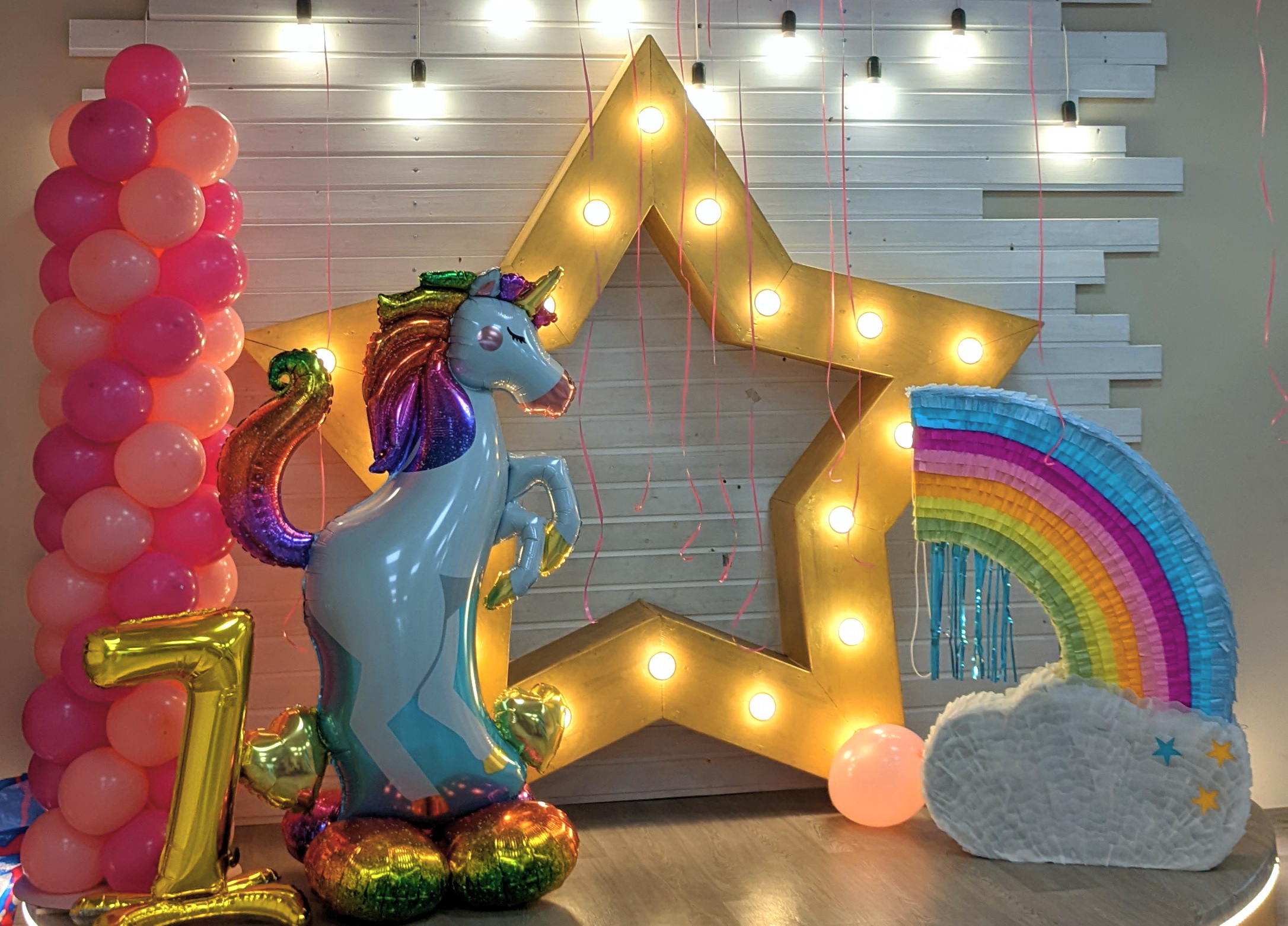 Разбиваем ПИНЬЯТУ Радуга. Pinatatime