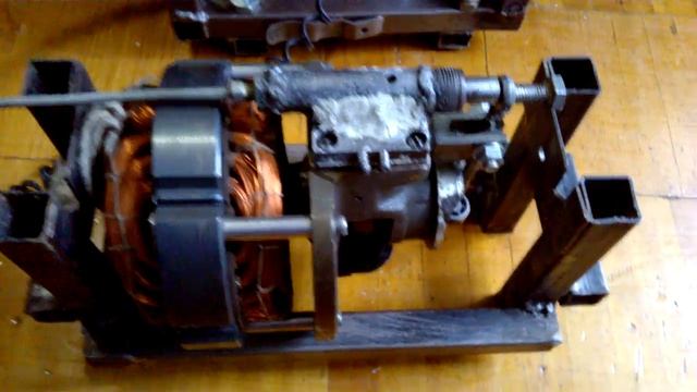 Паровой двигатель из компрессора холодильника (часть 2)