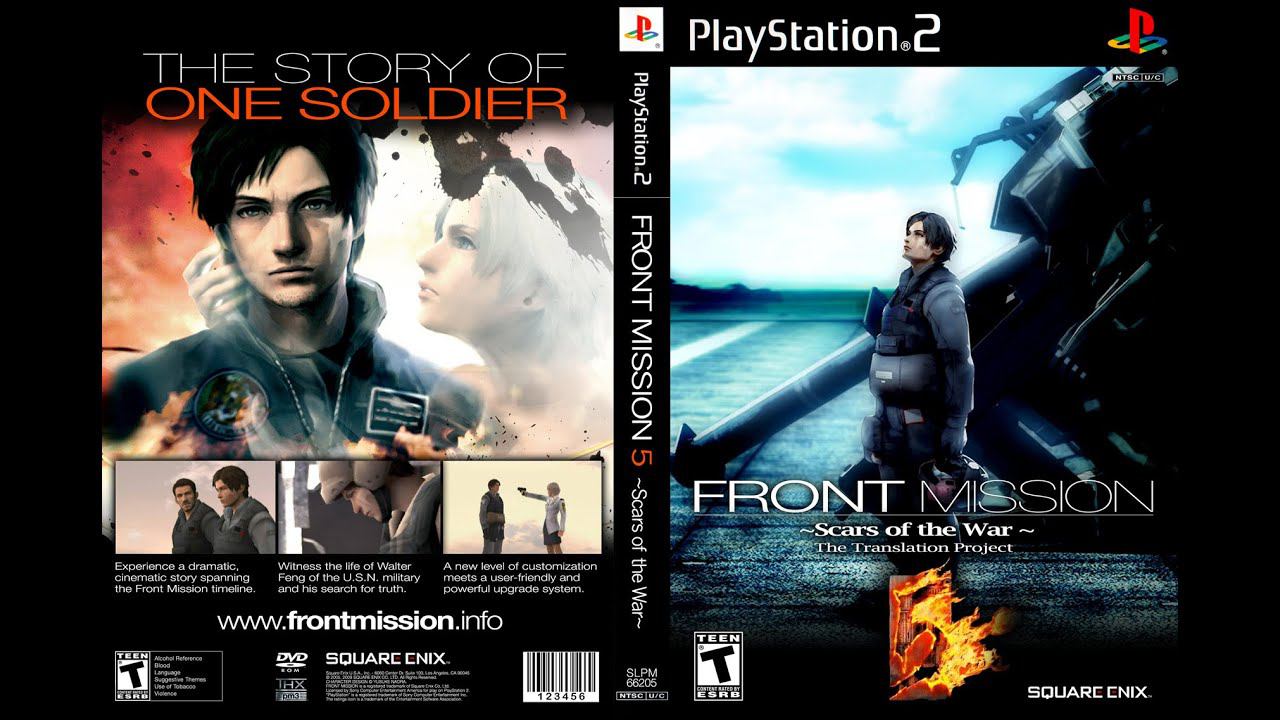 Поиграем в Front Mission 5 (PS2) Военная драма и мордобой роботов в пустыне