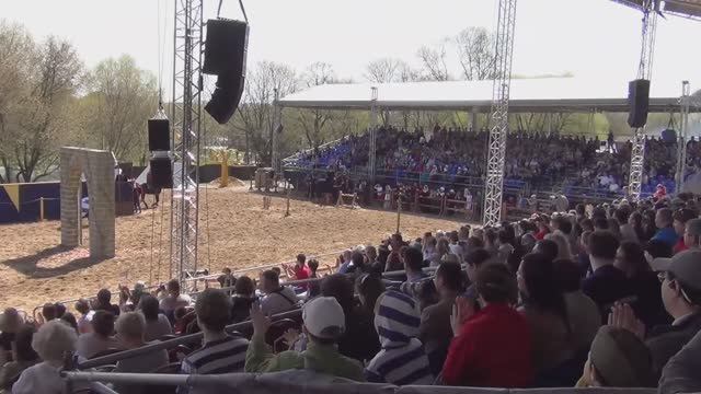 20170501 Турнир Святого Георгия 2017. Фрагменты второго раунда Skill At Arms (упражнений с оружием)