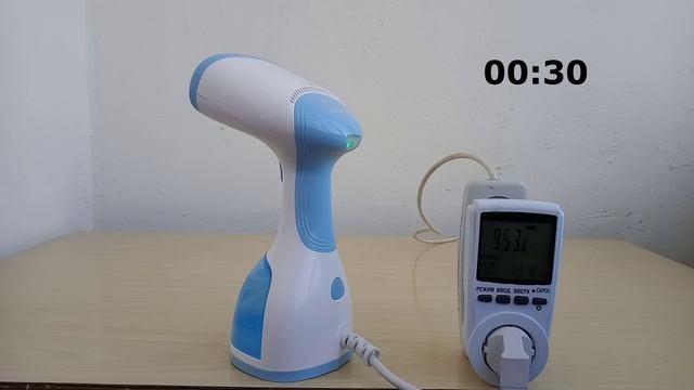 Проверка расхода пара и энергопотребления отпаривателем DEXP HGS-1200H