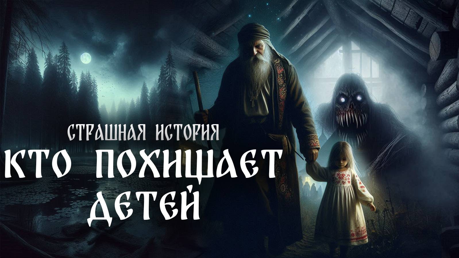 Страшная история "Кто детей похищает?"