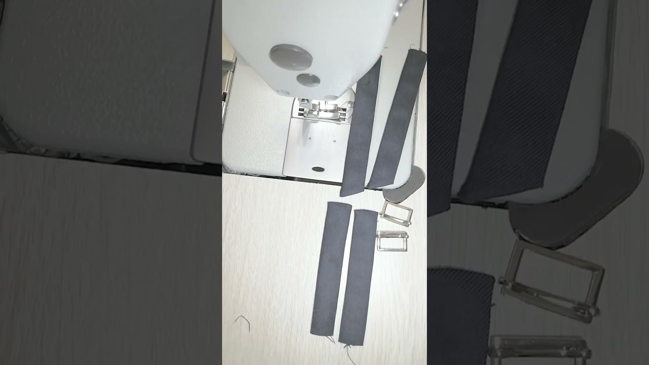 Как обработать хлястик с пряжкой