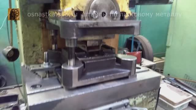 Горячая гибка металла титан.