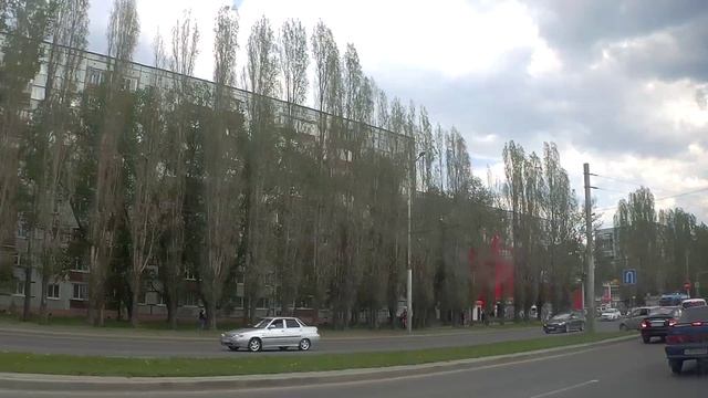 Россия! Реальное видео об улицах Пензы! Едем из Арбеково в центр города! Снято на SJCAM SJ6 Legend
