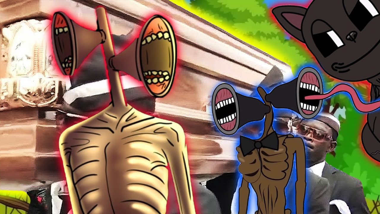 Мультфильм Siren Head (cat)- Coffin Dance Song (КАВЕР)