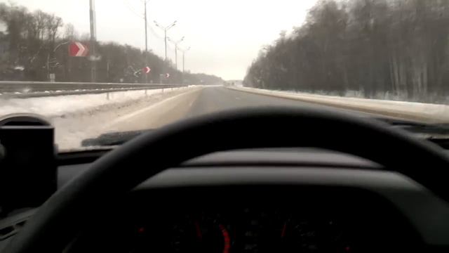 11.3. Безопасное перестроение в снежной колее