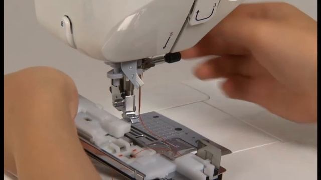 JUKI HZL-F600, 8часть Обметывание петель