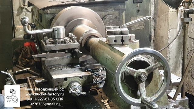 Изготовление втулки на станке ДИП-300. Токарные работы в СПБ. ЗАВОД КОВШЕЙ