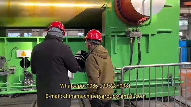 Трехвалковый листогибочный станок для тяжелых условий эксплуатации