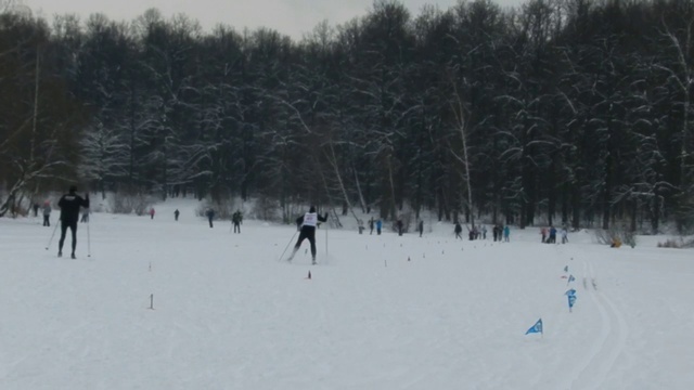 Лыжный Драг, забег групп М60, Ж60