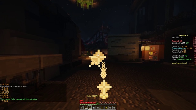 Новая мини игра с боссами на Хеллуин! Halloween в майнкрафт! Minecraft halloween mineplex