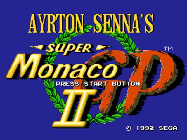 Ayrton Senna's Super Monaco GP II на SEGA