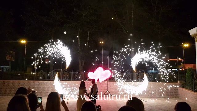 Фейерверк на свадьбу в Самаре и Тольятти – заказать пиротехническое шоу.