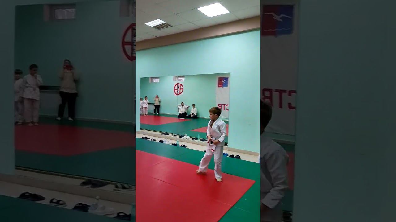 Мае укеми с подкатом и колесо