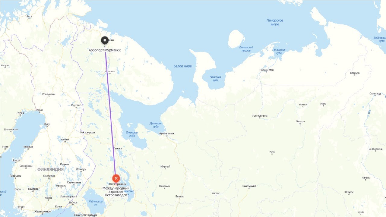 MSFS 2020 // Вся Россия 05/90. Петрозаводск (Бесовец/ULPB) - Мурманск (им. Николая II/ULMM).