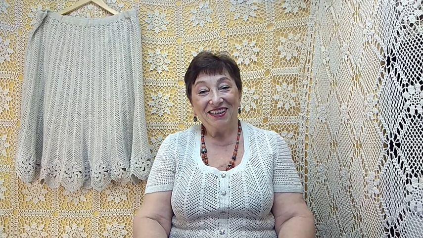 Юбка "Льняная". Мастер-класс по вязанию крючком от О. С. Литвиной.