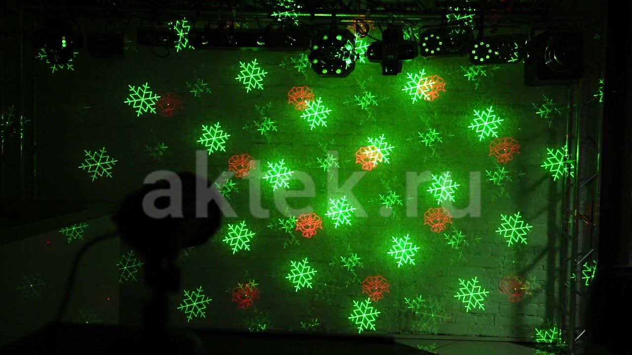 Уличный лазерный проектор SkyDisco Garden RG Xmas