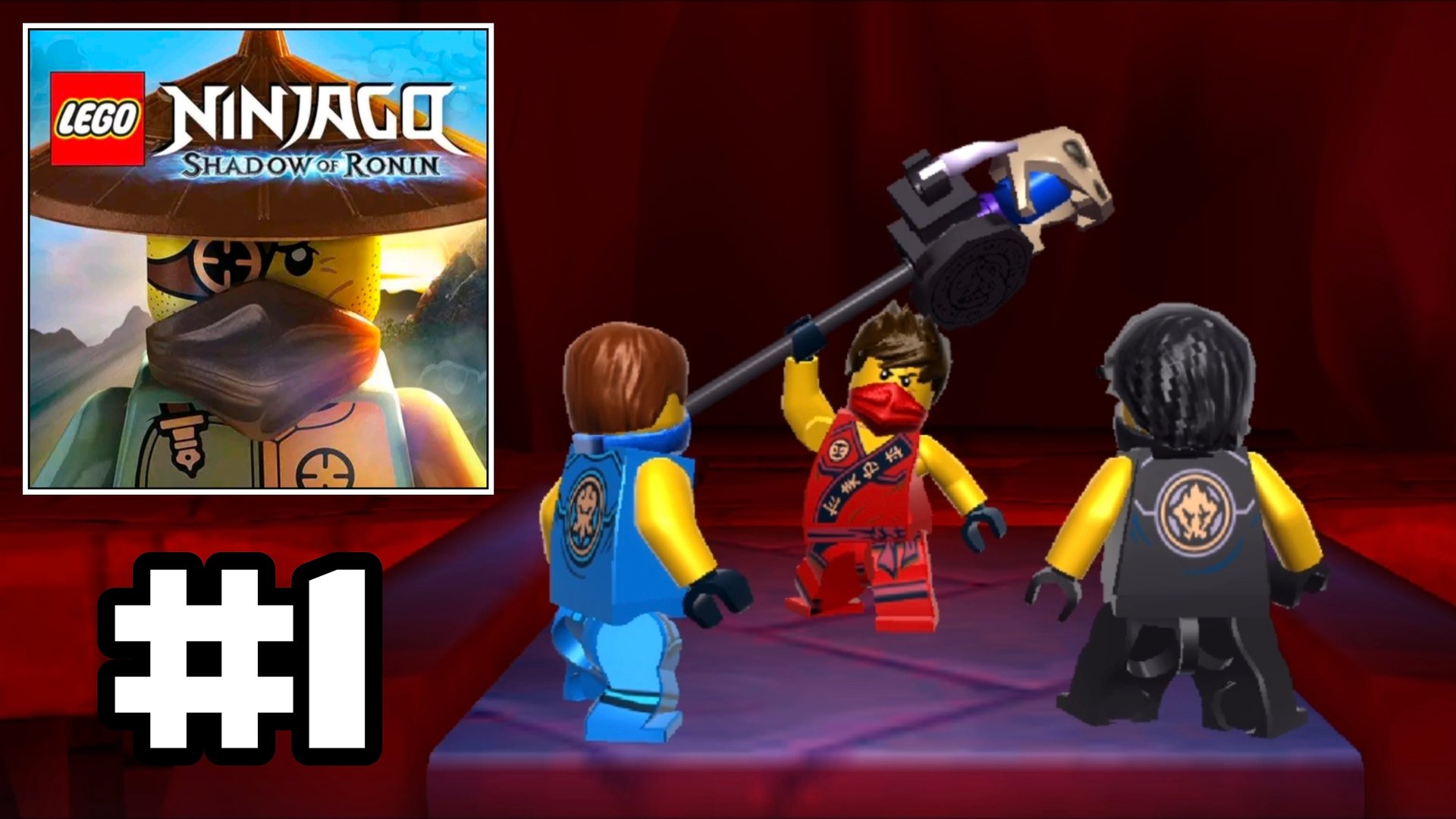 НАЧАЛО ПРОХОЖДЕНИЯ "LEGO NINJAGO: SHADOW OF RONIN" (1 серия)