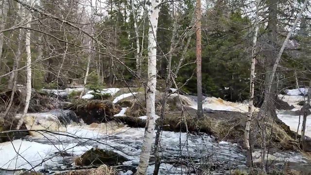 Водопад Рускеала 01.05.22г. с музыкой