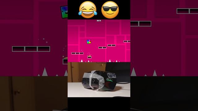 Back On Track Hold in Geometry Dash #shorts #geometrydash