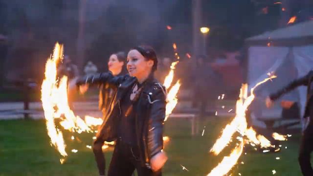 Фаер-шоу в стиле РОК. ГАРДАРИКА - творческий коллектив