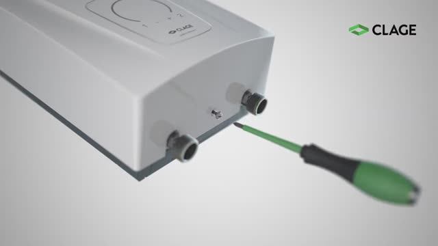 CLAGE CEX 9 (220В) 2022г. Видеоинструкция по монтажу.