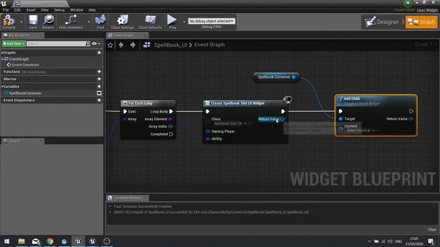 Unreal Engine 4 Tutorial - Ability System Pt.17 - The Spellbook